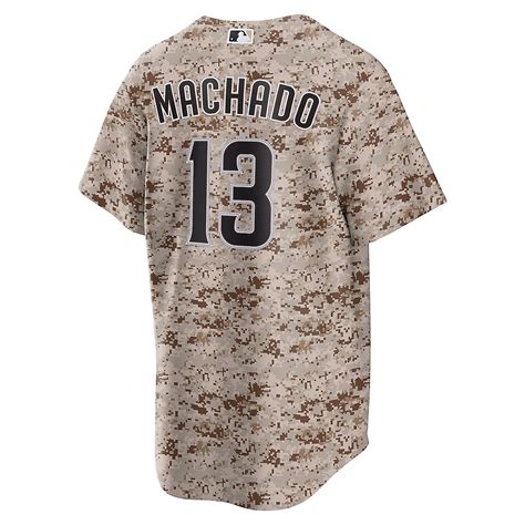Nike Manny Machado San Diego Padres Usmc Alternate Replica Player