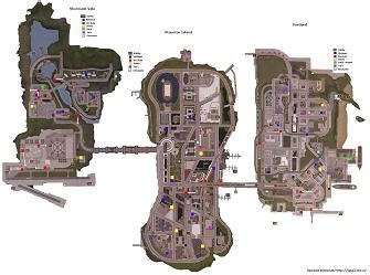 Gta 3 Map Weapons