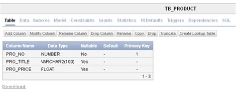 วิธีสร้างตาราง Tables ใน Oracle Database Express 11g รับเขียนเว็บไซต์ รับทำเว็บไซต์ Amplysoft