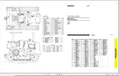 Cat Track Type Tractor D5h 7nc Operation Service Manual And Schematics