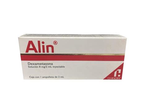 Alin Dexametasona 8mg 2ml Amp Aros Medicamentos