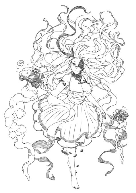 Weidashming Abyssal Jellyfish Princess Kantai Collection Commentary