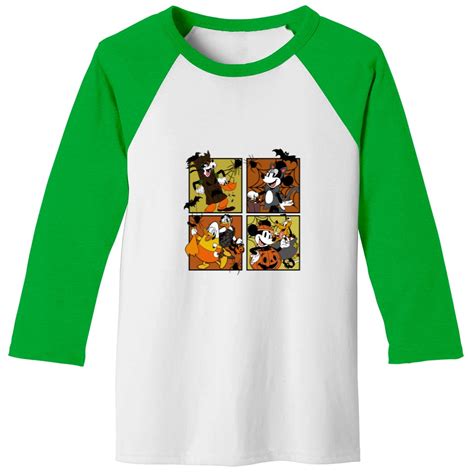 Mickey Mouse And Friends Halloween Viral Five Below Baseball Tees Sold By