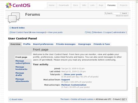 WebsiteVer WebEnvironment PhpBB