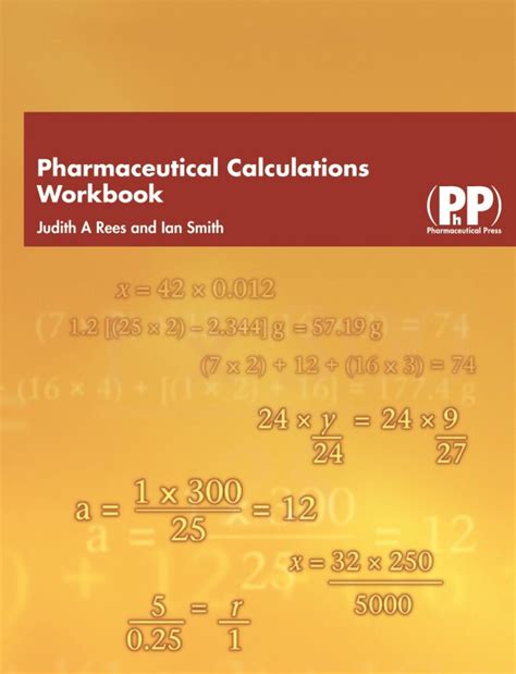 Pharmaceutical Calculations Workbook Pharmaceutical Press
