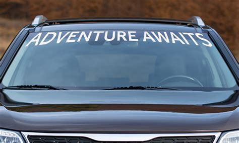 Windshield Decals Premium Vinyl Decals