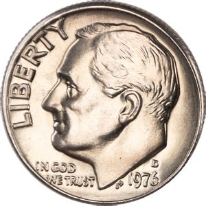 1976 D Roosevelt Dime Littleton Coin Company