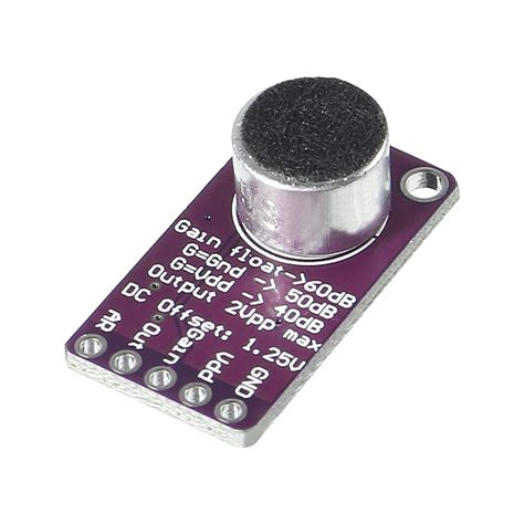 Max9814 Módulo Amplificador De Sonido [ah281]