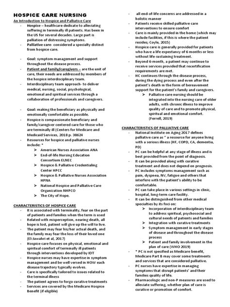 Module 2 Pdf Palliative Care Hospice