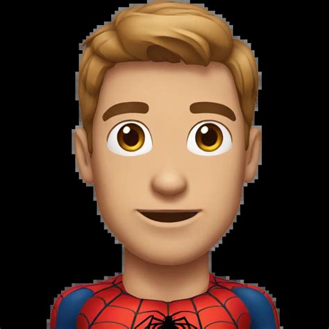 Spiderman Man Emoji Of Face Emoji Ai Emoji Generator