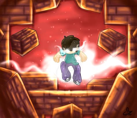 Mr Herobrine Fan Art ~ Fateful Day By Navipixels On Deviantart