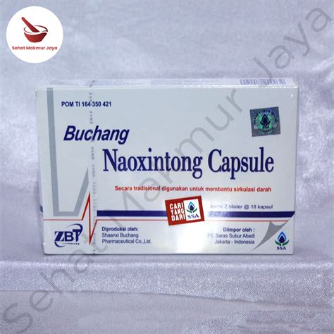 Jual Buchang Naoxintong Capsule - Isi 36 Kapsul | Shopee Indonesia