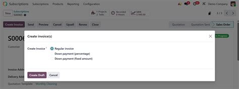 Subscription Management Odoo V19 Enterprise Edition Book