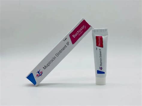 Bactosar Ointment Mupirocin Ointment Packaging Size 5 Gm At ₹ 130