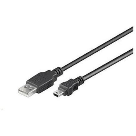 Cablu Premiumcord Usb 20 A Mini B 5pini Negru Emagro