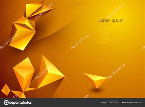 Vector Abstract 3d Geometric Polygon Background Design For Banner