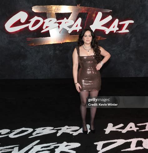 Mary Mouser Attends Netflixs Cobra Kai Series Finale Premiere
