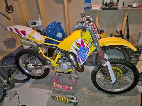 Suzuki Rm 125 1992 Usa Restoration Old School Moto Motocross