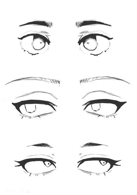 Half Lidded Eyes Drawing Reference
