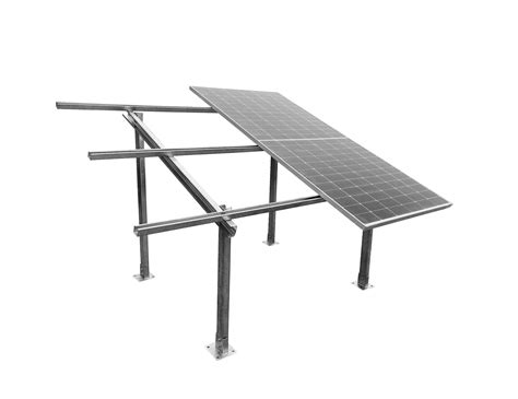 High Rise Pre Gi 2 Solar Panel Mounting Structure