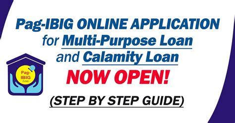 Good News Online Application For Pag Ibig Multi Purpose Loan And