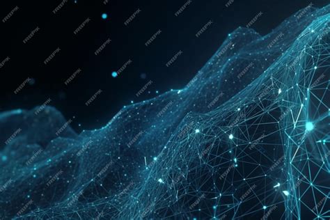 Premium Ai Image Computer Technology Background Digital Data Flow