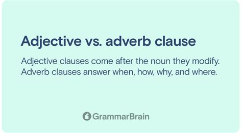 Understanding An Adjective Clause Definition Examples How To Use Them