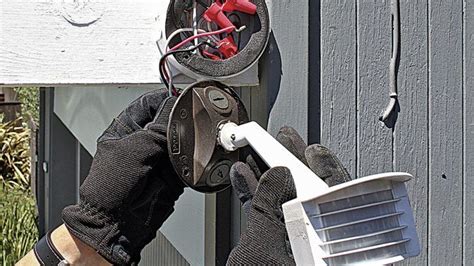 Installing A Motion Sensor Light Fine Homebuilding