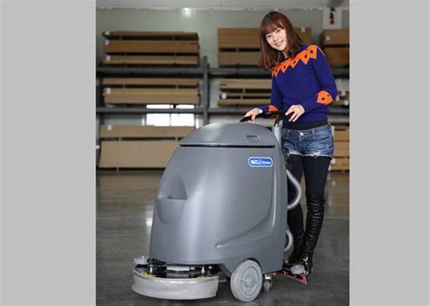 Orange Dycon Mini Cable Floor Scrubber Dryer Machine With Ac Power