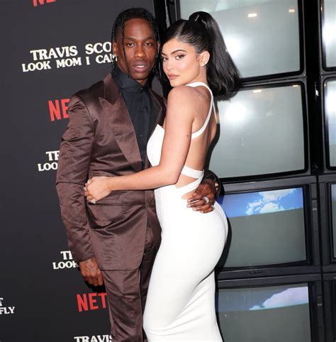 Kylie Jenner Travis Scott Spotted Leaving La Hot Spot Together Us