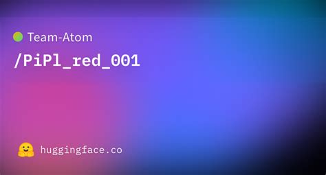 Team Atompiplred001 At Main