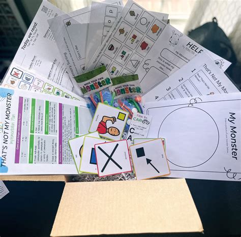 Thats Not My Monster Sensory Based Literacy Kit Senseable Literacy