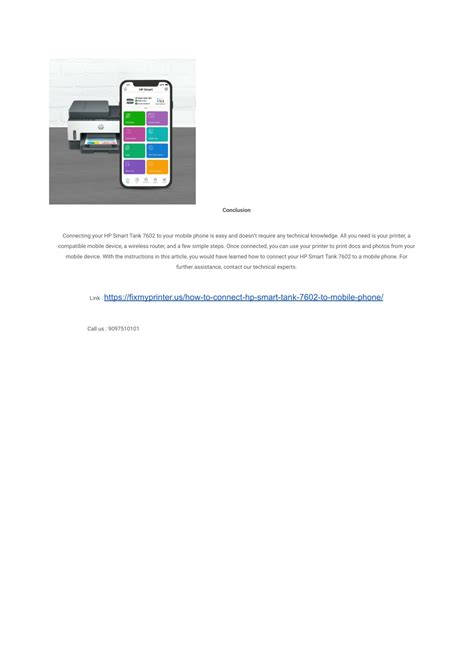 Ppt How To Connect Your Hp Smart Tank 7602 To Mobile Phone Powerpoint