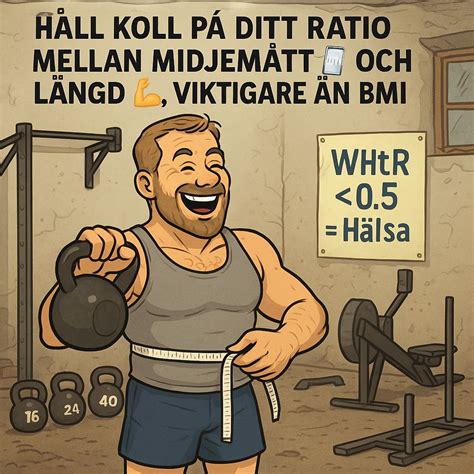 HÅll Koll PÅ Ditt MidjemÅtt Inte Bara Din Vikt Daniel Berglind