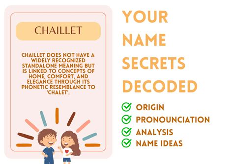 Chaillet Name Meaning And Pronunciation