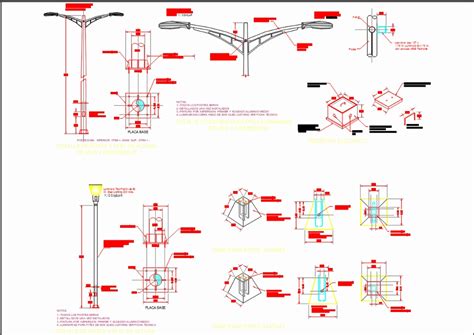 Outdoor Lighting 3d Autocad Lighting Detail In Autocad Download Cad
