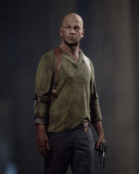John Mcclane Game Ready Character Zbrushcentral