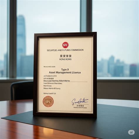 Securities And Futures Commission Sfc Type 9 Asset Management Licence