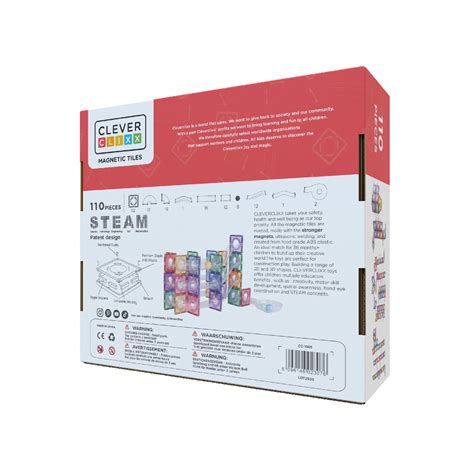 Ball Run Clever Pack Pastel 110 Pieces Cleverclixx B2c