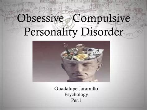 Ppt Obsessive Compulsive Personality Disorder Powerpoint