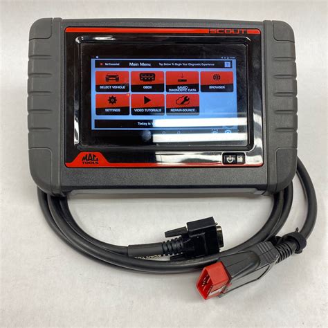 Mac Tools Scout Mrst 7” Touchscreen Diagnostic Scanner Shop Tool