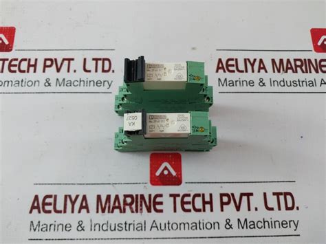 Phoenix Contact Plc Bsc 24dc21 21 Relay Base Aeliya Marine