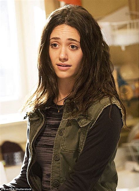 Emmy Rossum Shows Off Slender Physique In Instagram Snap At Gym