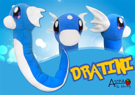 Dratini Plush By Demodexplush On Deviantart