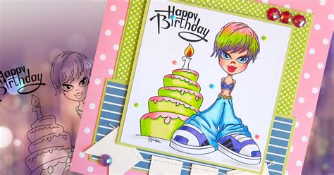 Get The Jc Look Card Charlie Birthday By Jackie Ambassador