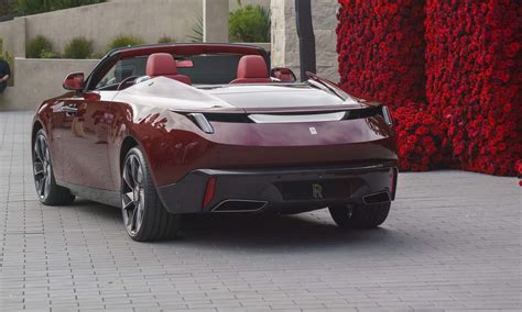 Rolls Royce Reveals Unique La Rose Noire Droptail