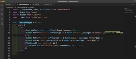 How To Display Toast Notifications In React Native App