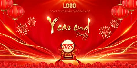 Year End Party Logo Year End Party Key Visual Projekte Photos