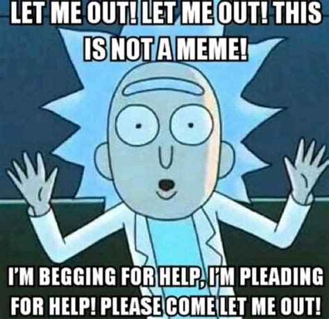 Tiny Rick Tiny Meme Rickandmorty Rick And Morty Meme Rick And
