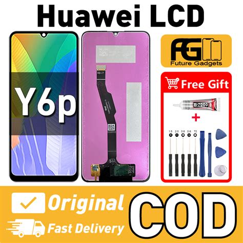 Lcd Huawei Y6p Compatible For Original Lcd Skrin Touch Screen